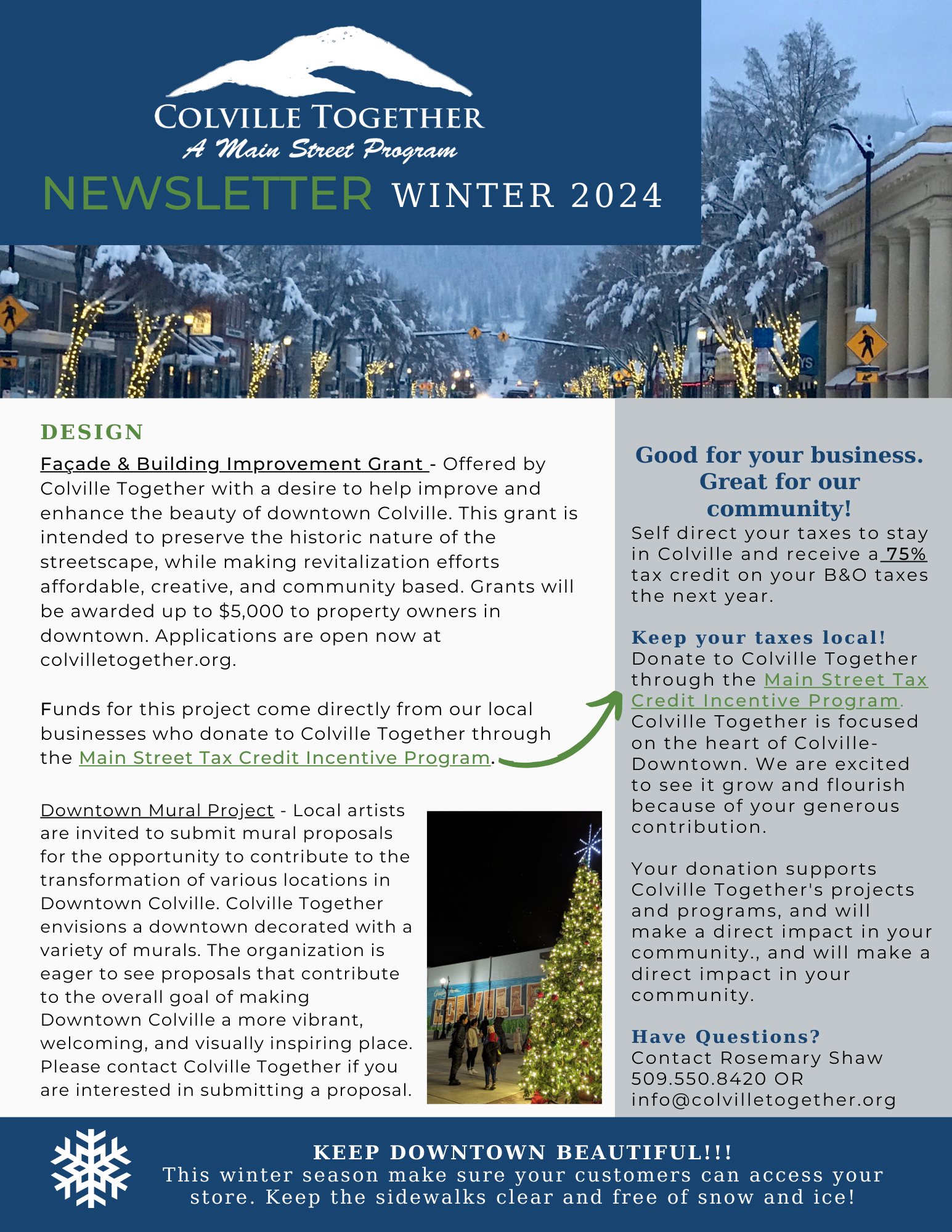 Newsletter – Winter 2024