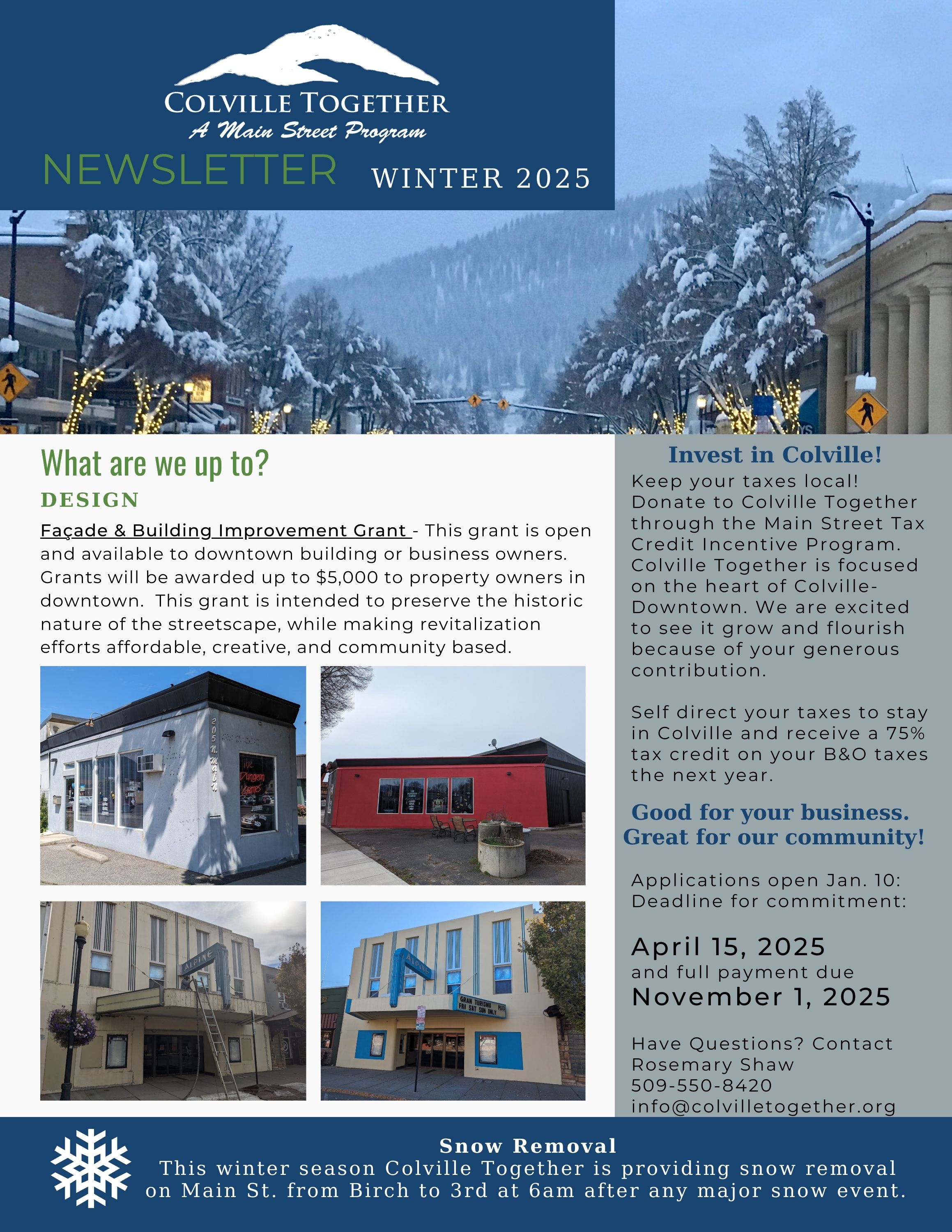 2025 Winter Newsletter